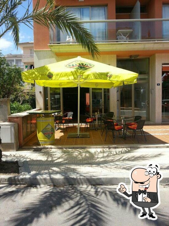 Menu at Atrium Bar/cafe/lounge Can Picafort - Mallorca, Spain