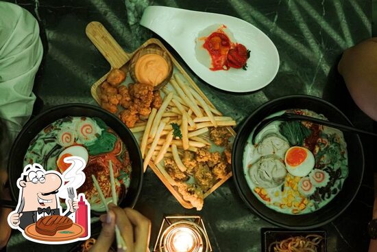 Menu at Hi Hidden Club, Bandung