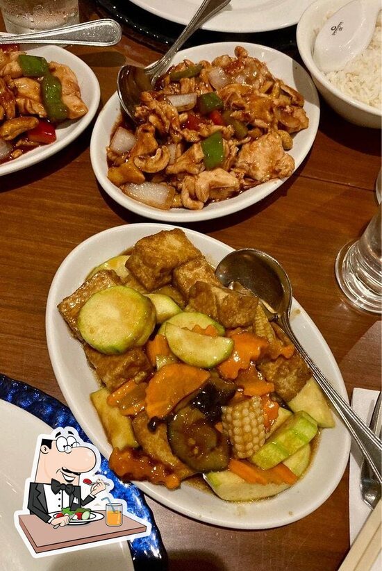 Menu at Malacca restaurant, Farnborough
