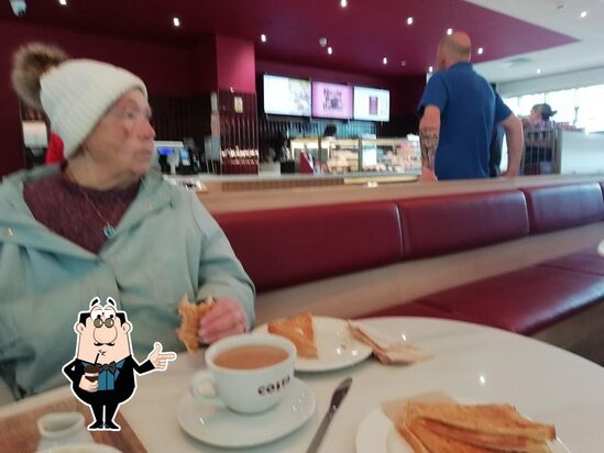 Menu at Costa Coffee, Hull, Royal Infirmary Hospital