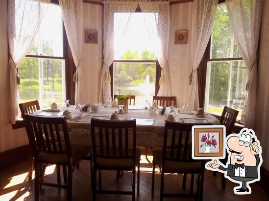 Menu at Cronquist House cafe, Red Deer