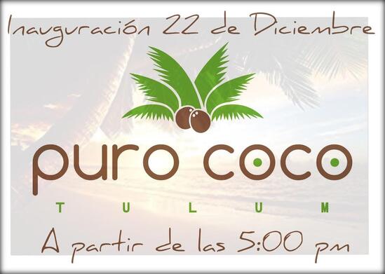 Puro Coco, Tulum - Menú del restaurante, precios y reseñas
