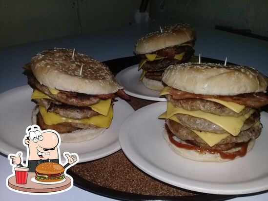 Menu at Burguer Crash Cafe, San José Iturbide