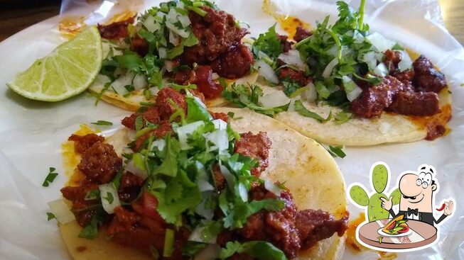 Menu at Tacos Del Rio restaurant, The Dalles