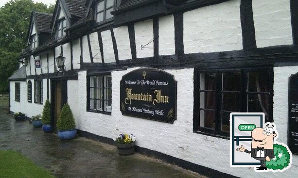 Menu at The Fountain Inn pub & bar, Tenbury Wells, Oldwood Rd