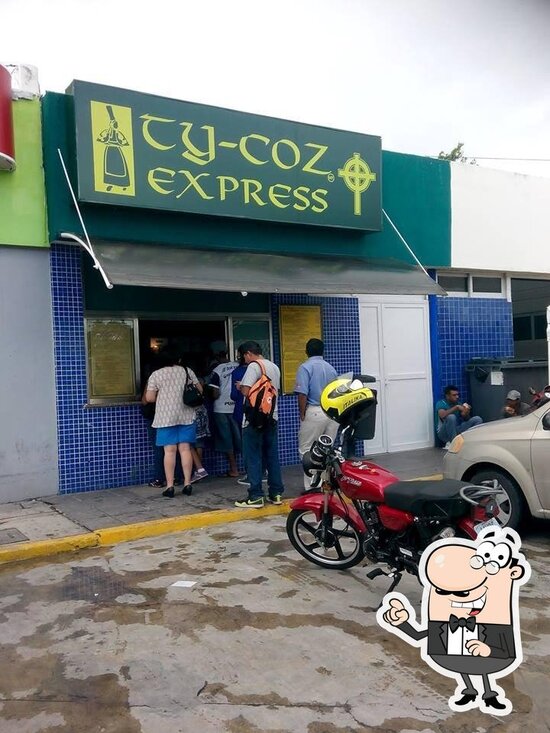 Carta del restaurante Ty-coz express, Cancún, avenida la luna