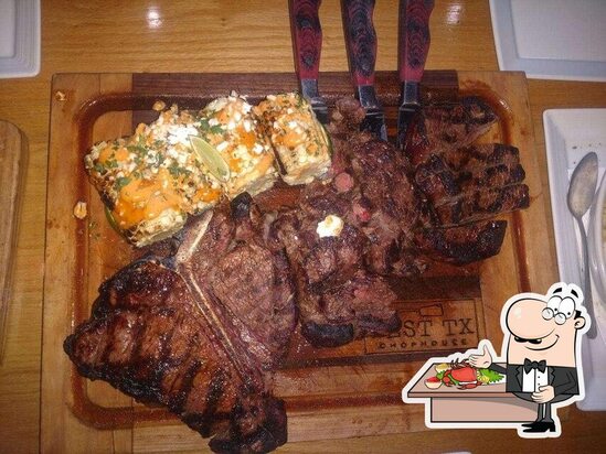 Menu at West Texas Chophouse steakhouse, El Paso