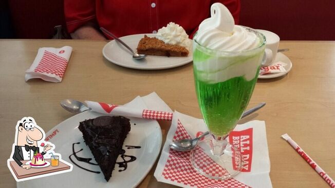 Menu at Wimpy restaurant, Standerton, and