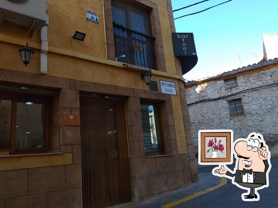 Carta de Bar Toni (Recomiendo Rabo de Toro), Cabanes, Carrer Calvari