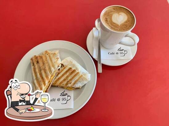 Menu at Cafe @ 95, Pialba