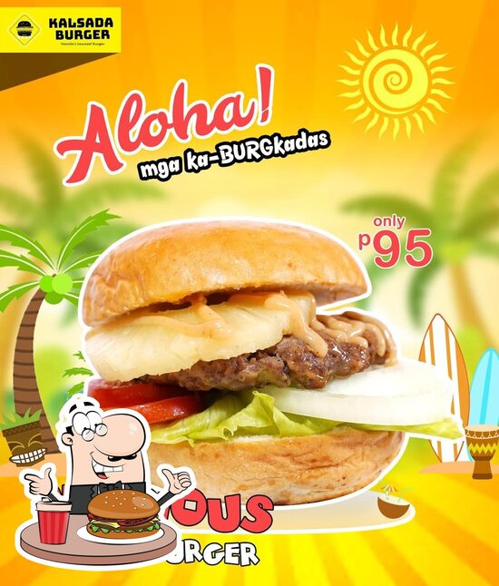 Menu at Kalsada Burger - Washington restaurant, Makati