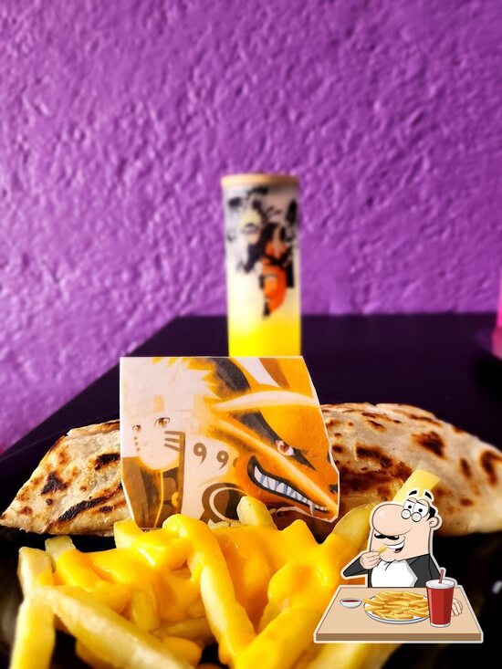 Menu at Anime doki restaurant, Saltillo
