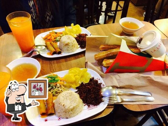 Menu at Adobo Connection restaurant, Manila, Pedro Gil St