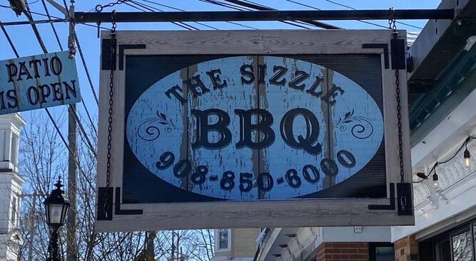 Menu at The Sizzle BBQ, Hackettstown