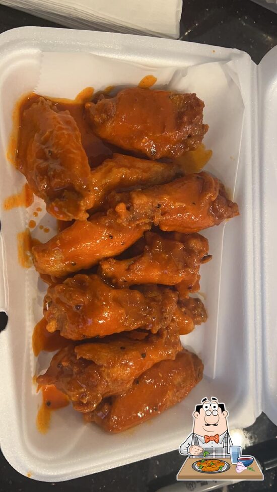Menu at Touchdown Wings (CWE) restaurant, St. Louis