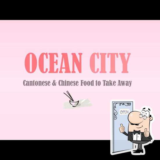 Menu at Ocean City restaurant, North Wingfield