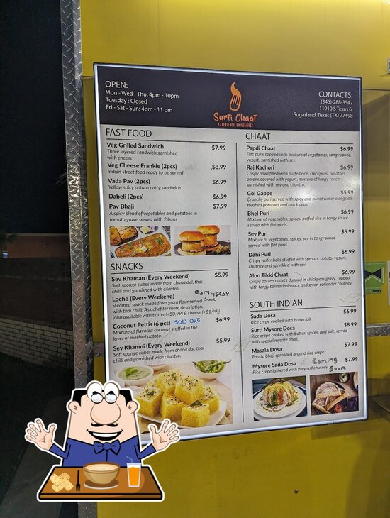 Surti Chaat (Food Truck), Sugar Land - Restaurant menu, prices and reviews