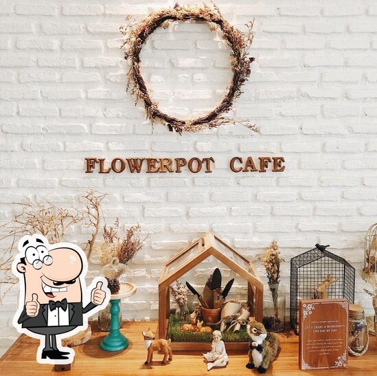 Menu at The Flower Pot Cafe, Oldham