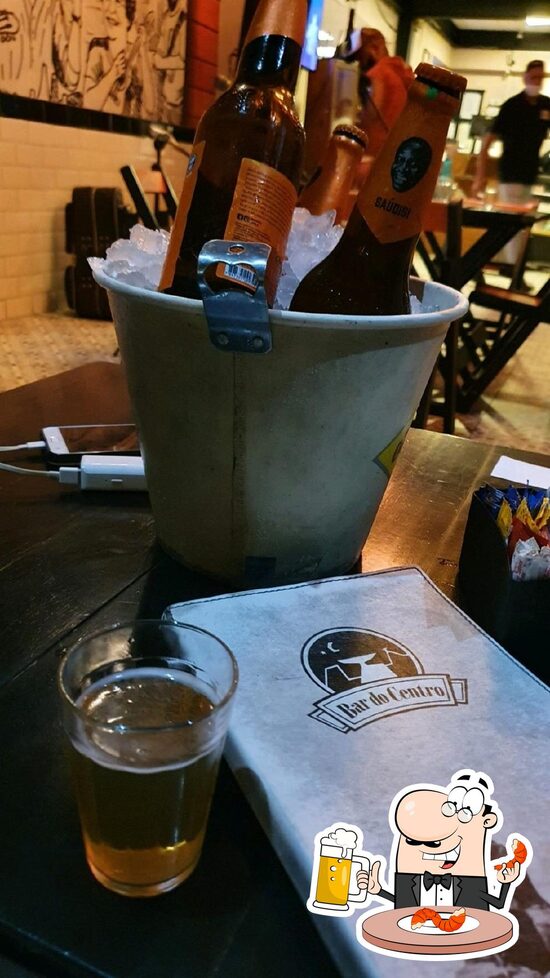 Menu at Center Bar, Niterói
