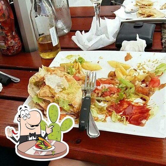 Menu at MOJITOS restaurant, Richards Bay