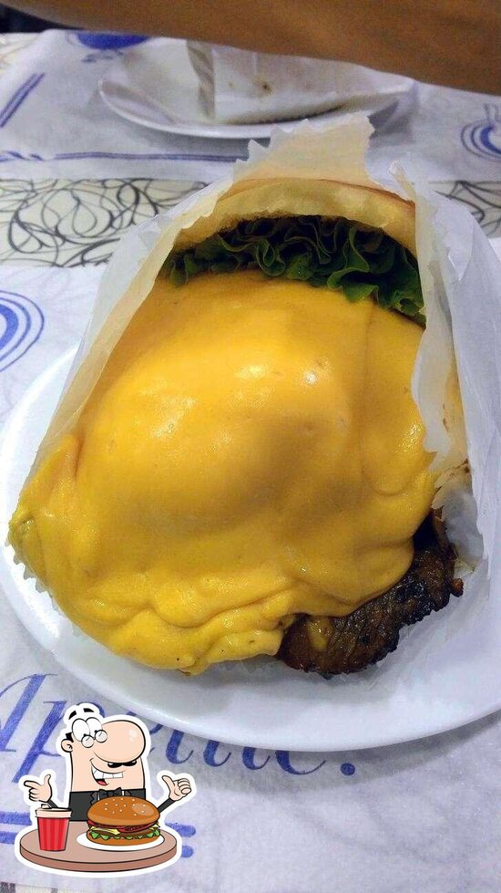 Menu at Marques Hamburger restaurant, São Paulo, R. Duarte de Azevedo