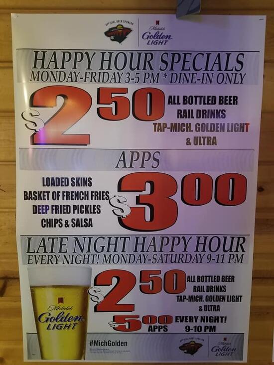 Rusty Duck Bar & Grill in Dawson - Restaurant menu and reviews
