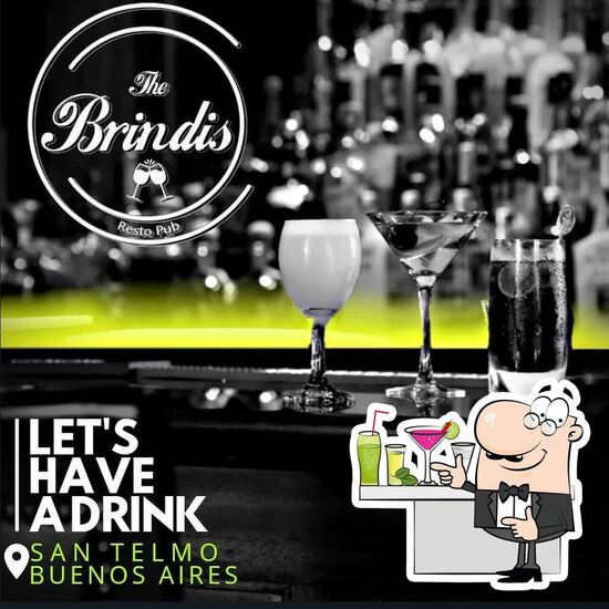 Menu at The Brindis pub & bar, Buenos Aires