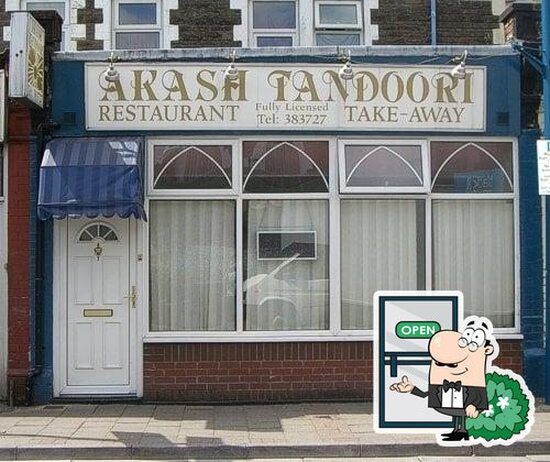 Menu at Akash Indian Takeaway restaurant, Cardiff