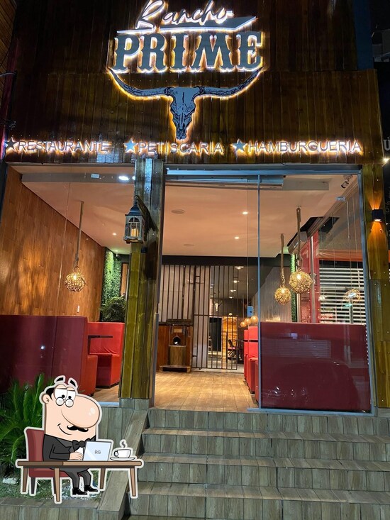 Menu at Rancho prime restaurant, Cuiabá