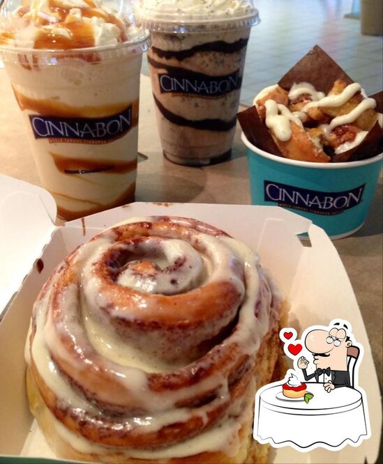 Menu at Cinnabon desserts, Mississauga, S Service Rd