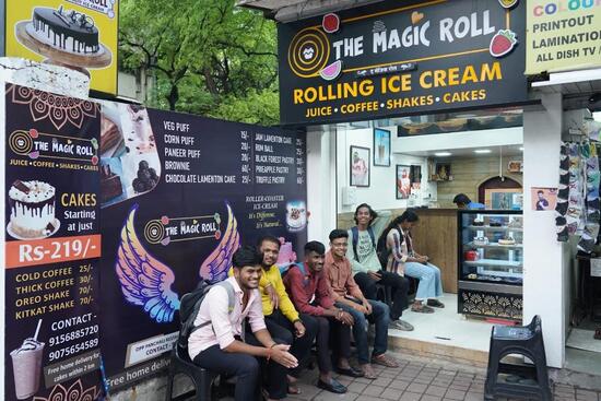 Menu at The Magic Roll, Pune, Jangali Maharaj Rd