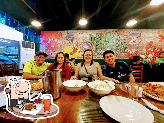 Menu at Dampa Express Crossroad Park Restaurant, Quezon City, 1116 ...