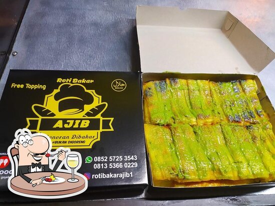 Menu at Roti Bakar Ajib, Purbalingga