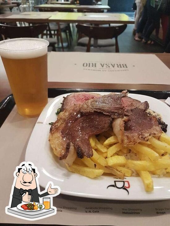 Menu em Brasa RIO restaurante, São Mamede de Infesta, Av. Dr. Óscar Lopes