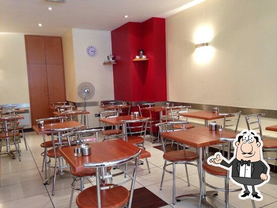 Menu at Papa Bruno cafe, London, 47 Marsham St