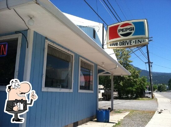 Menu at Cove Drive-In restaurant, Cove