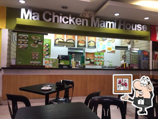 Menu at Ma Chicken Mami House restaurant, Manila