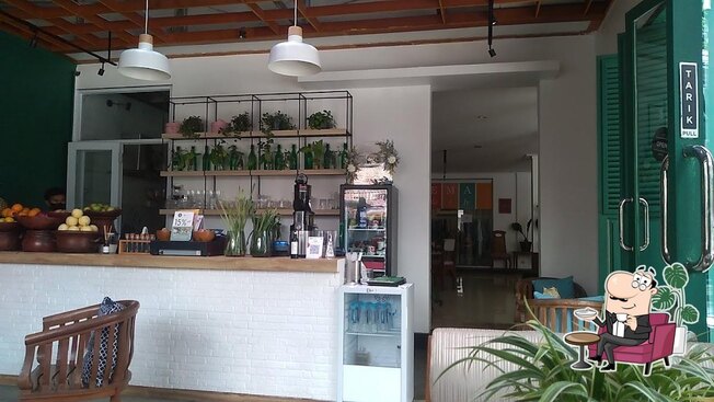 Menu at SAHANA restaurant, Bandung