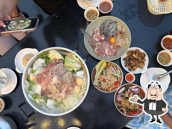 Carta del restaurante Ekamai Mookata, Bangkok