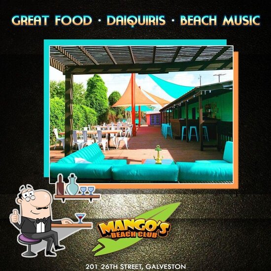 Mango's Beach Club, Galveston - Restaurant menu, prices and reviews