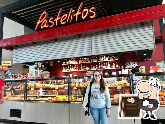 Menu at Pastelitos, Bogotá