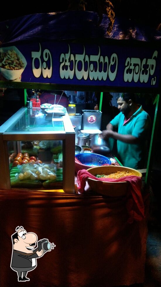 Menu at Ravi Churmuri Chaats, Mysuru