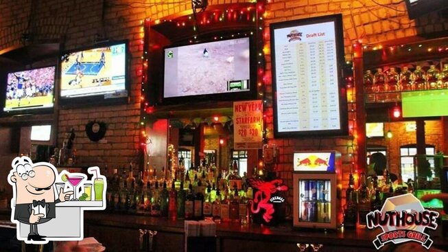 Menu at Nuthouse Sports Grill pub & bar, Lansing
