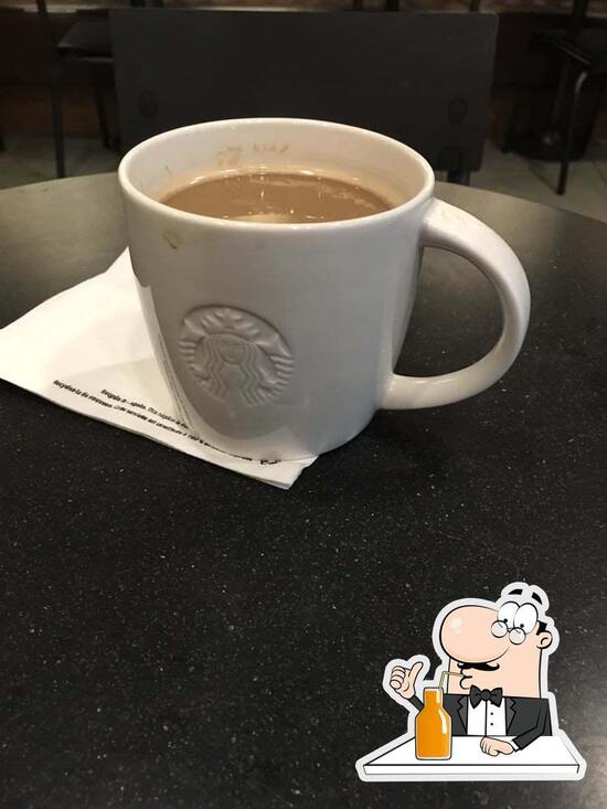 Menu at Starbucks Coffee cafe, Folkestone, Unit RU11