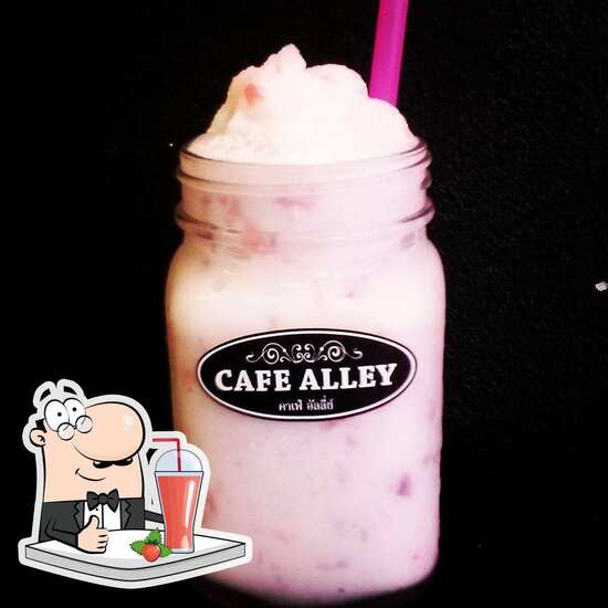 Menu at ร้าน Cafe Alley, Bangkok