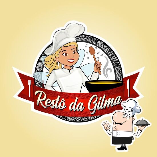 Menu at Restô da Gilma restaurant, Belém
