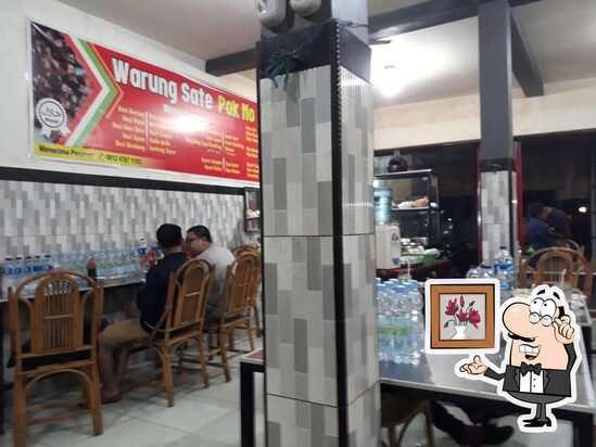 Menu at Warung Sate Pak No Cab Poka restaurant, Teluk Ambon