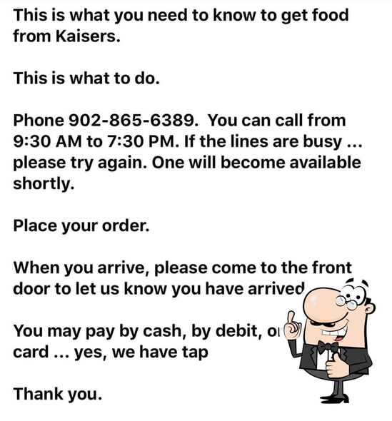 Kaiser's Sub & Sandwich Shoppe in Lower Sackville - Restaurant menu and ...