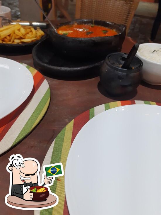 Menu at Flor de Dendê - a quilo restaurant, Itacaré, R. Pedro Longo