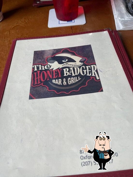Menu at Honey Badger Bar & Grill, Oxford